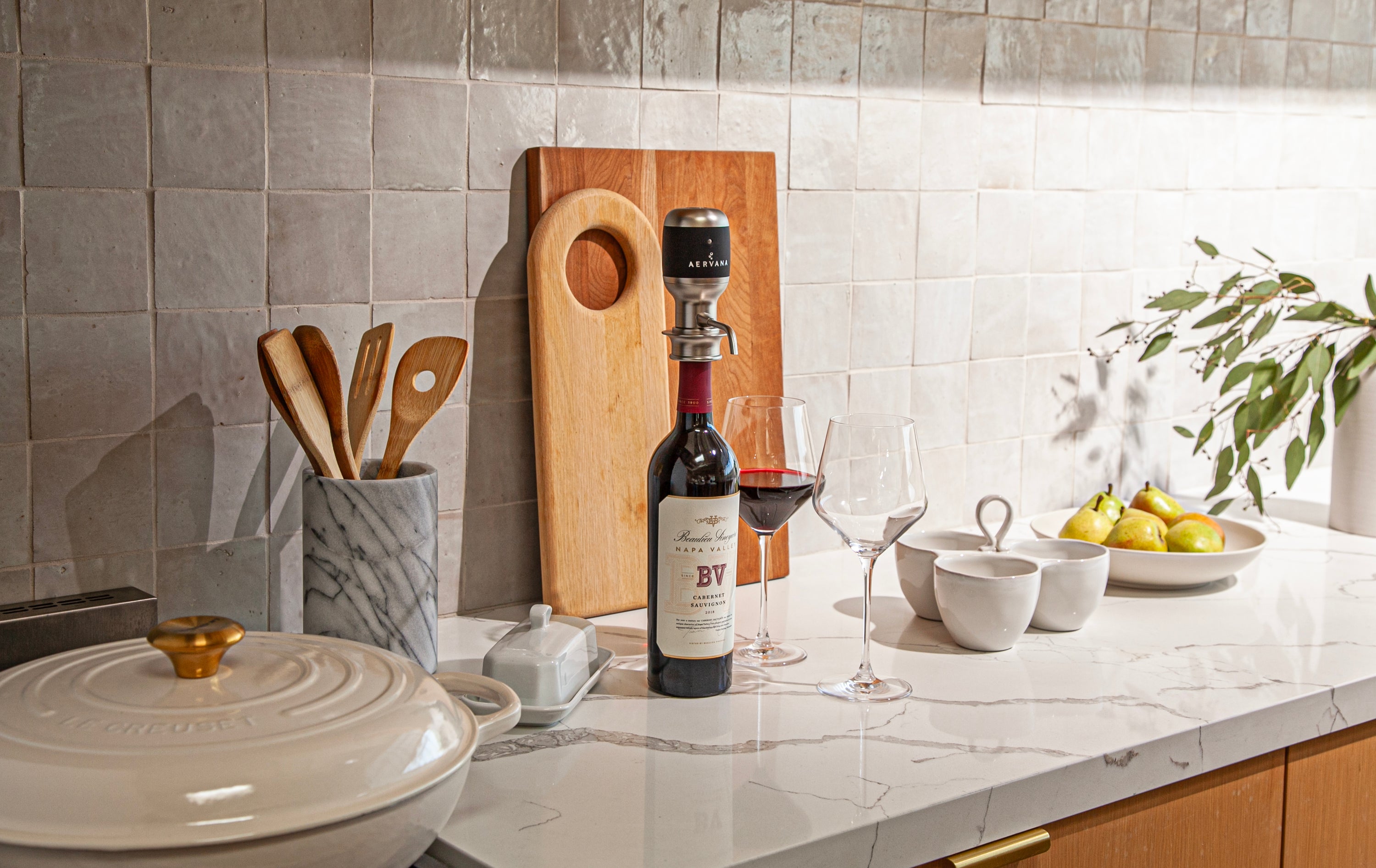 Aervana Luxury One-Touch Wine Aerators