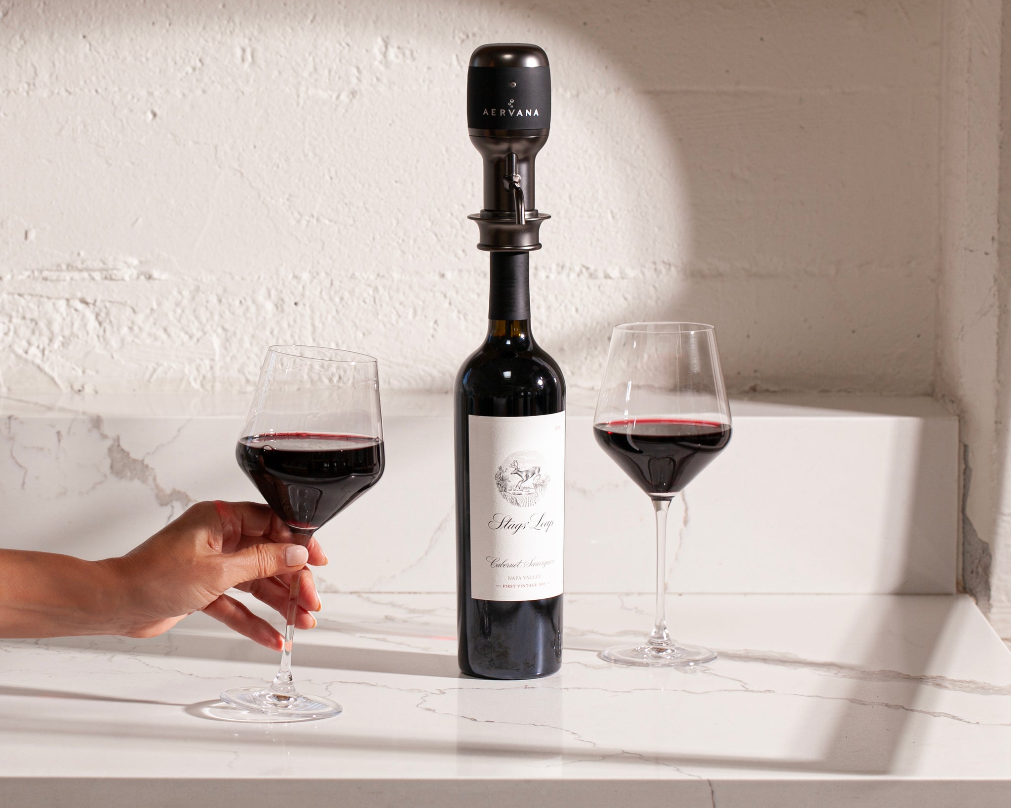 Aervana Luxury One-Touch Wine Aerators